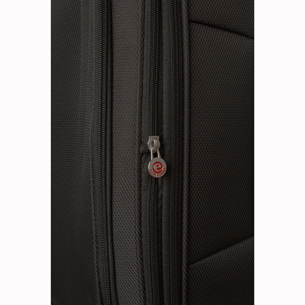 טרולי סוויס SWISS LUGANO (20") שחור – Samsonite Luggage Store
